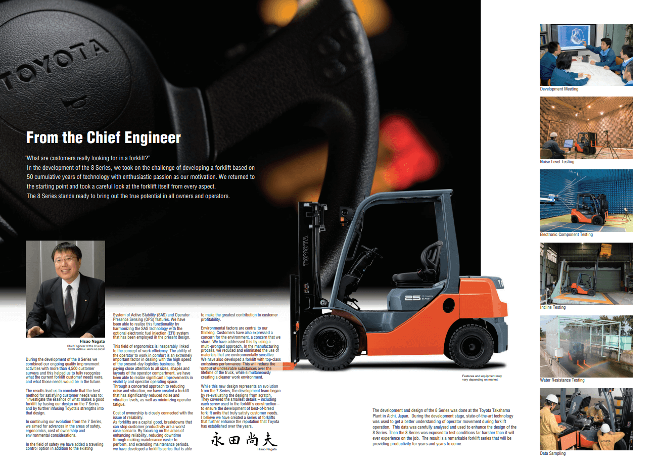 Toyota 8FD/FG Series 1 - 3.5 Ton - Klik Forklift